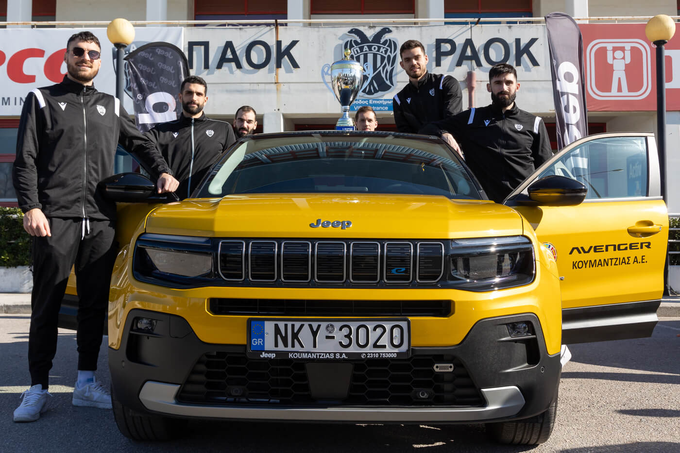 Η Jeep Κουμαντζιάς και η ανδρική ομάδα βόλεϊ του ΠΑΟΚ συμβαδίζουν για ...